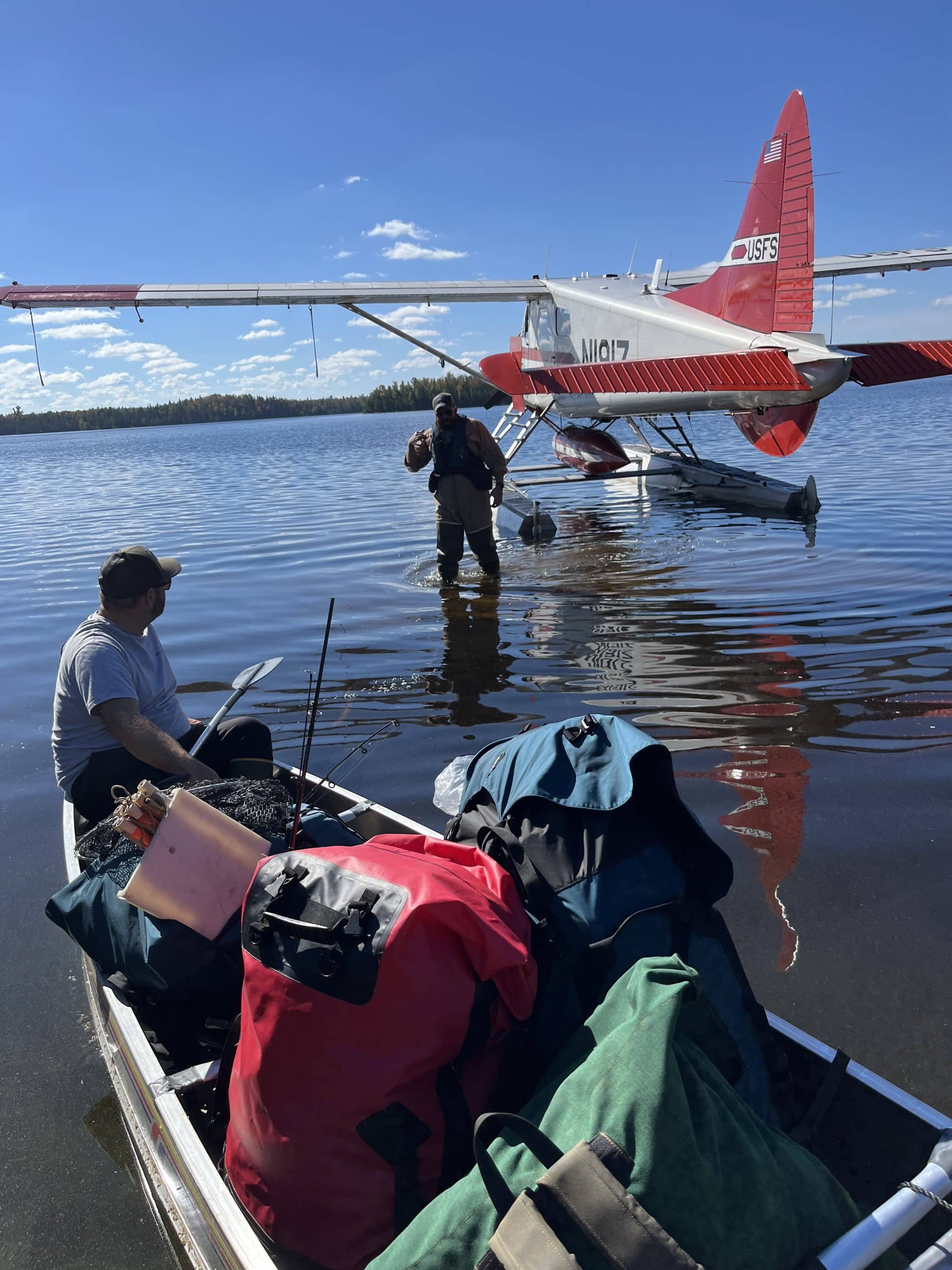 DNR Fish Research in the Boundary Waters Involves Motors in the ...
